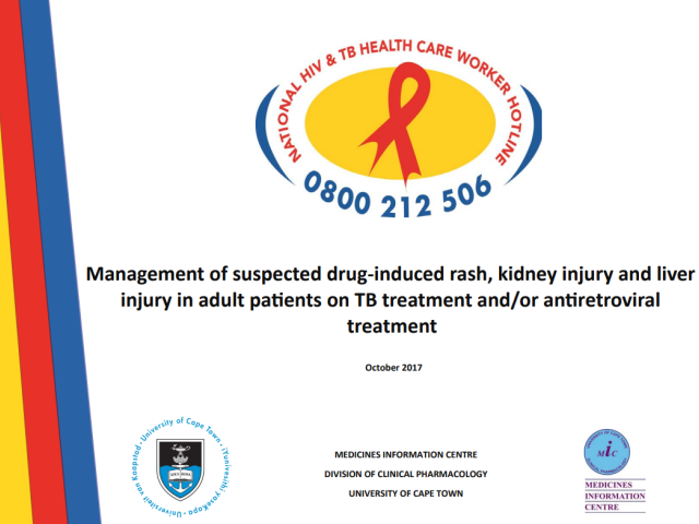 New Tool: Management of suspected drug-induced rash, kidney injury and ...